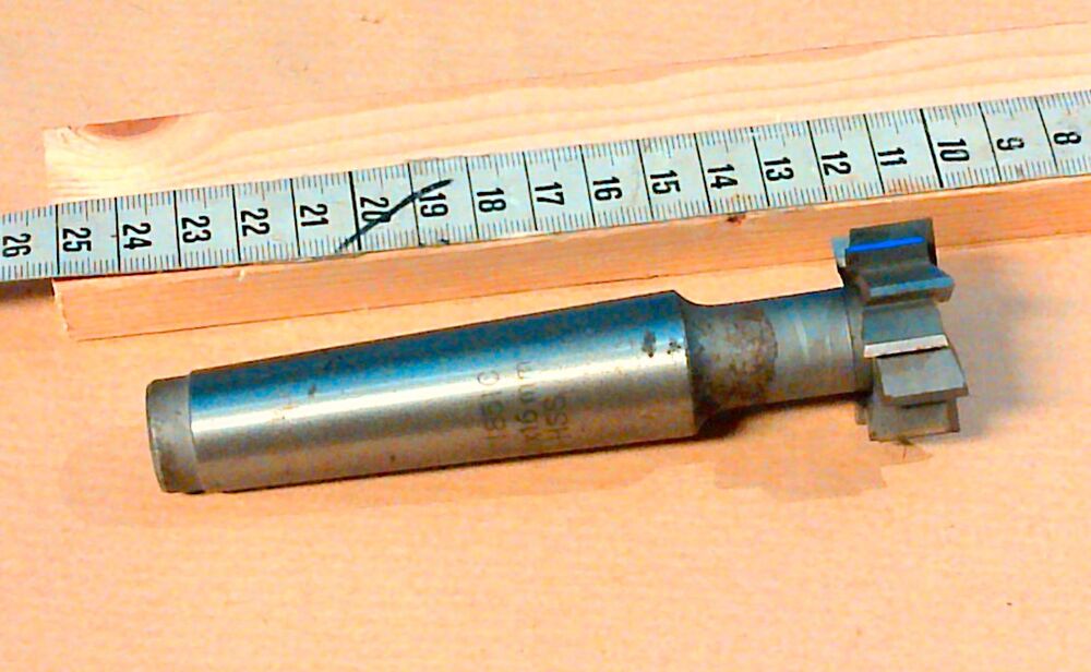 Nutenfräser Schlitzfräser HSS 36 x 16 mm MK3 mit Anzugsgewinde DIN 851C ...